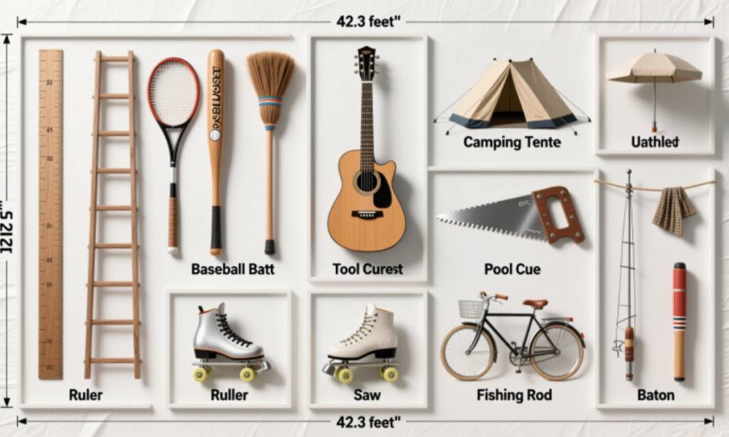 15 Common Everyday Objects That Measure 52 Inches in Length