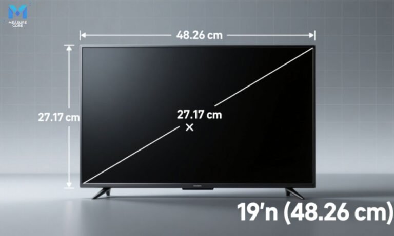 TV Sizes in Centimeters and Inches