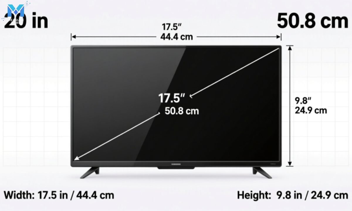 TV Sizes in Centimeters and Inches