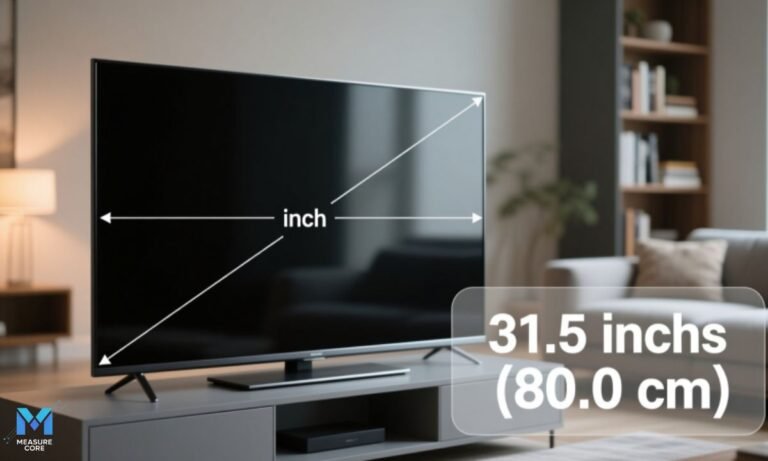 TV Sizes in Centimeters and Inches