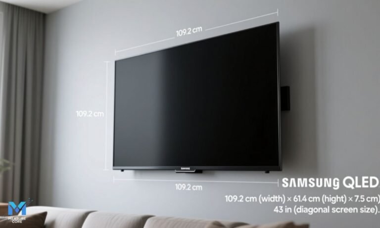 TV Sizes in Centimeters and Inches