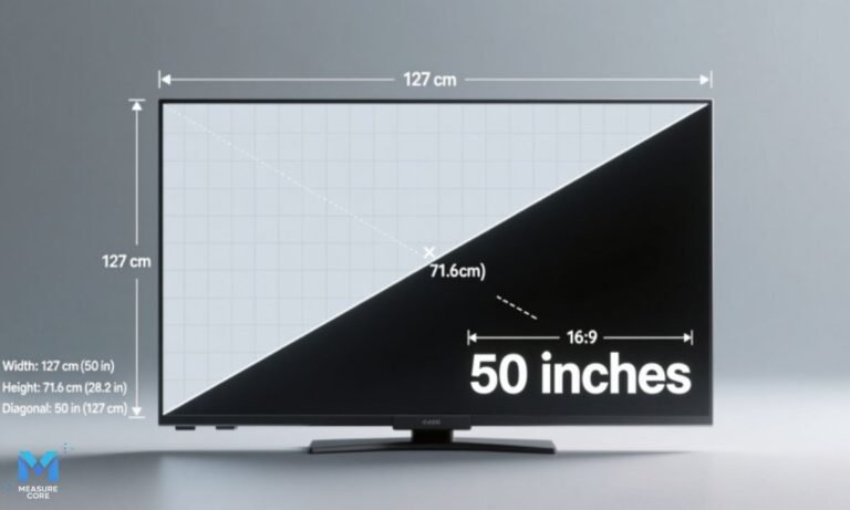 TV Sizes in Centimeters and Inches