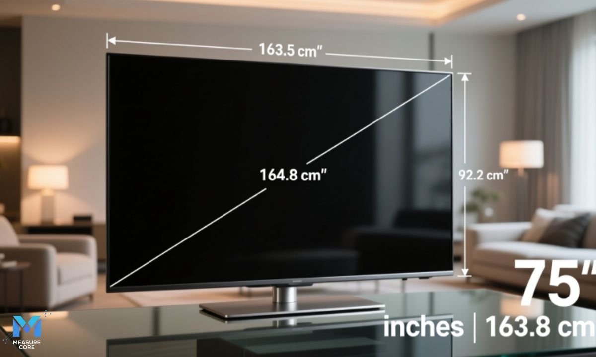 TV Sizes in Centimeters and Inches
