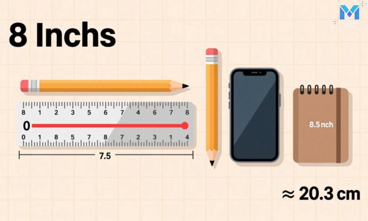 How Long Is 8 Inches? 11 Common Things That Are 8 Inches Long