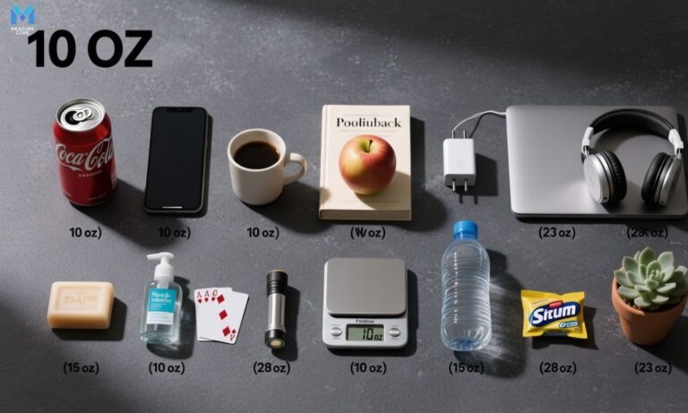 How Big Is 10 Ounces? 15 Common Things That Weigh 10 Ounces