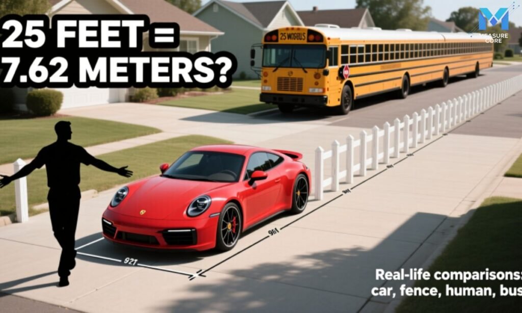 How Long Is 25 Feet? A Complete Guide with Visuals, Comparisons & Real ...