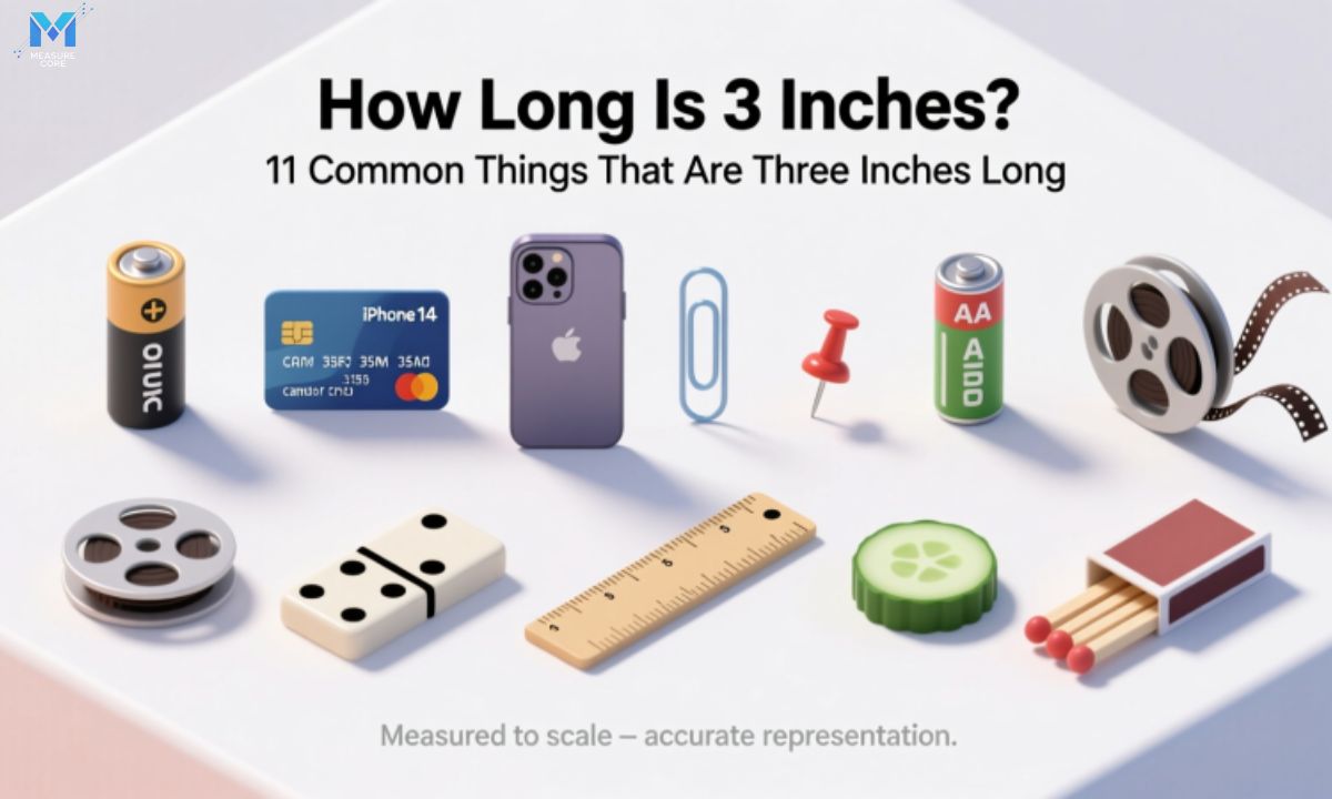 How Long Is 3 Inches? 11 Common Things That Are Three Inches Long