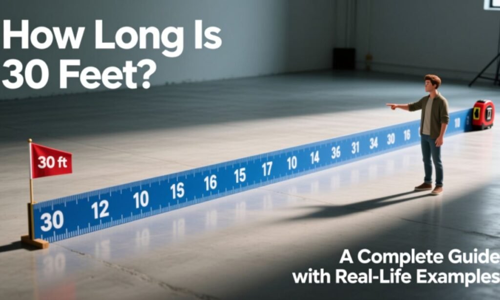 How Long Is 30 Feet? A Complete Guide with Real-Life Examples