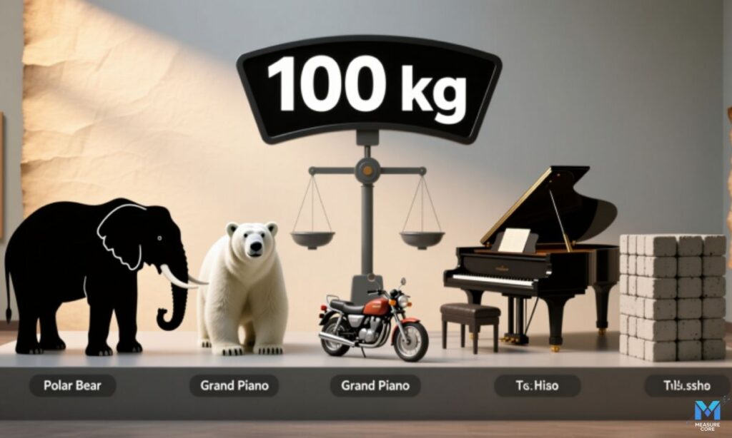 How Much is 100 kg? Things That Weigh 100 Kilograms