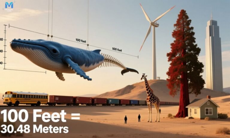 Things that Are 100 Feet Long ,Tall Common Objects and Their Sizes