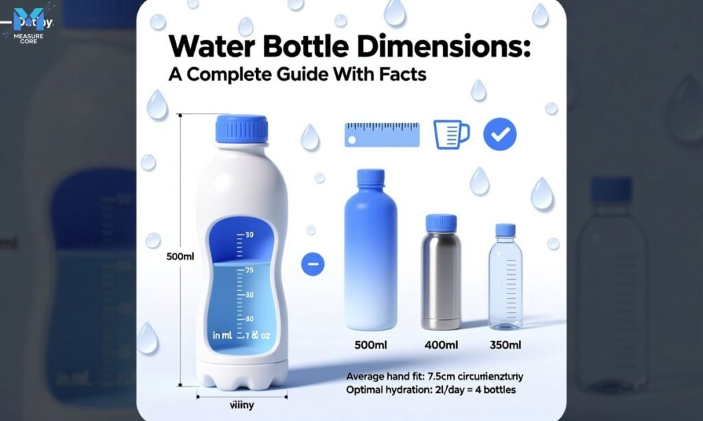 Water Bottle Dimensions: A Complete Guide With Facts
