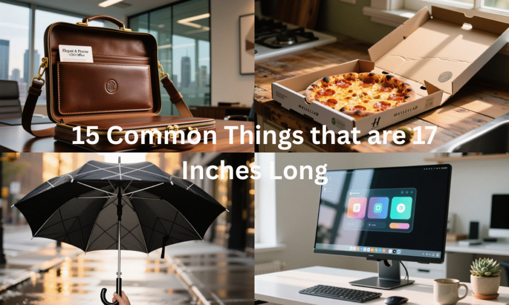 15 Common Things that are 17 Inches Long