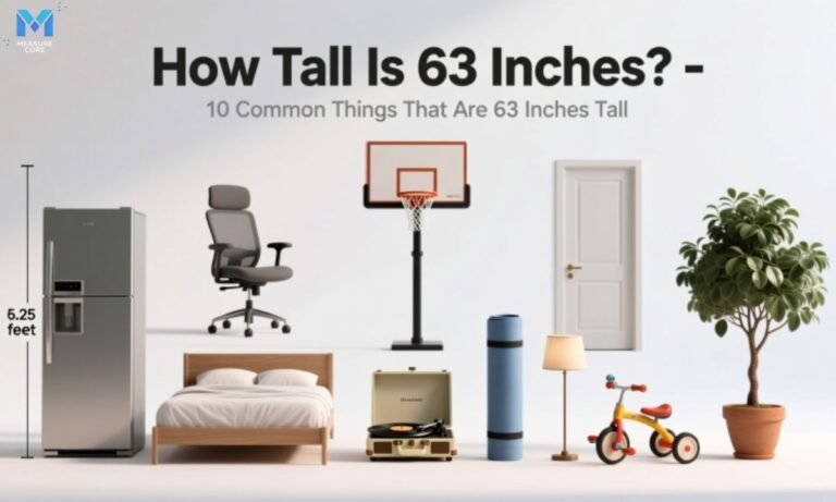 How Tall Is 63 Inches? 10 Common Things That Are 63 Inches Tall