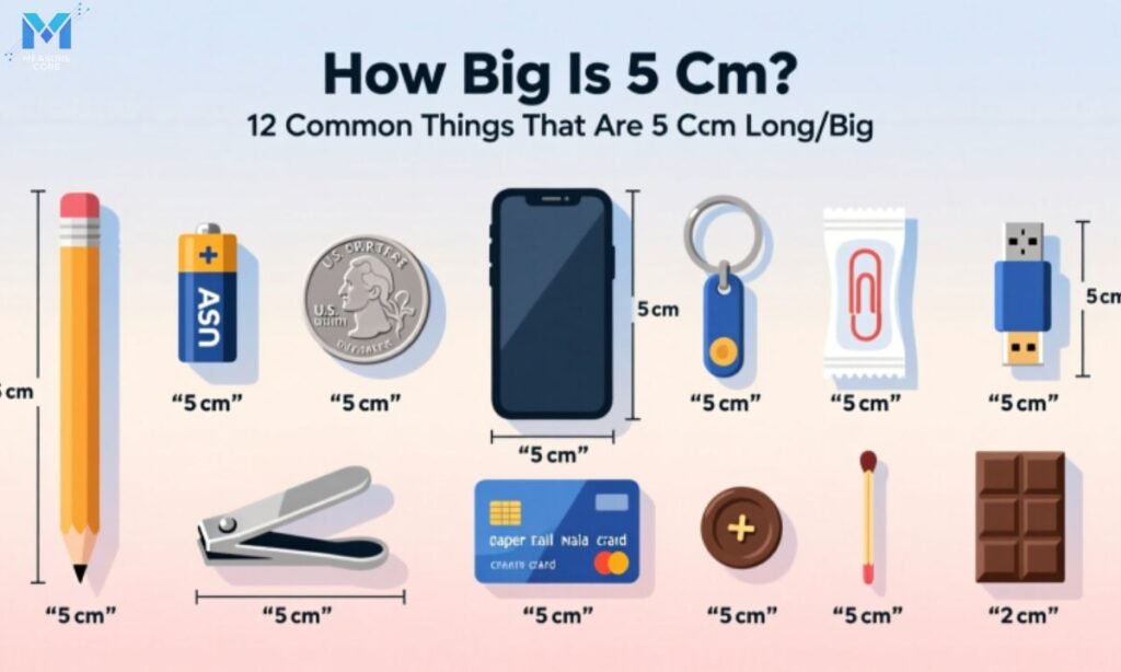 How Big Is 5 Cm? 12 Common Things That Are 5 Cm Long/Big