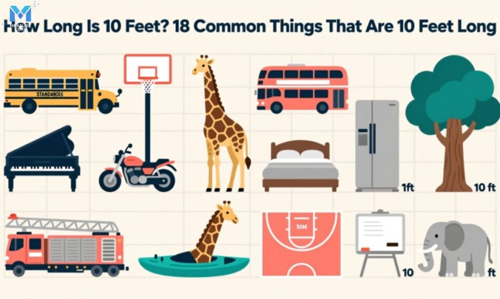 How Long 10 Feet? 18 Common Things That Are 10 Feet Long
