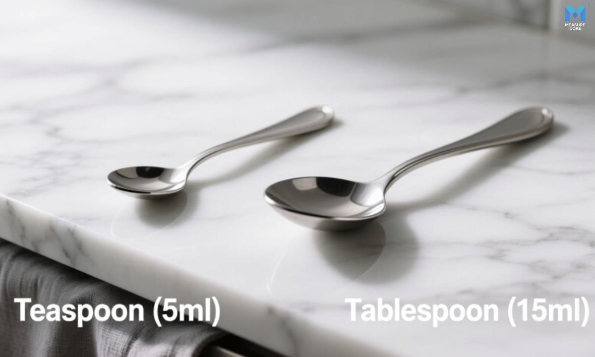 What's the Difference Between a Tablespoon and a Teaspoon?
