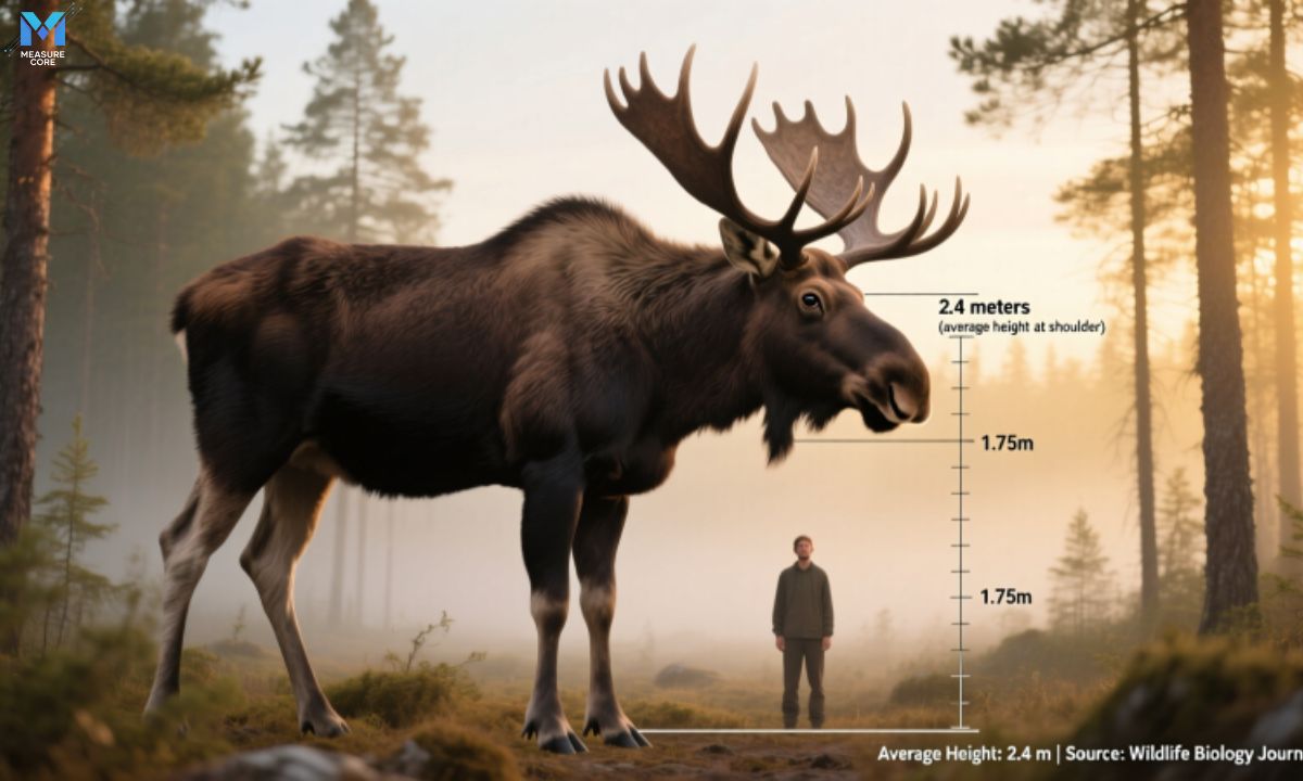Moose Height How Tall Is a Moose Really?