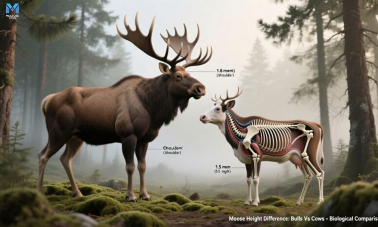Moose Height How Tall Is a Moose Really?
